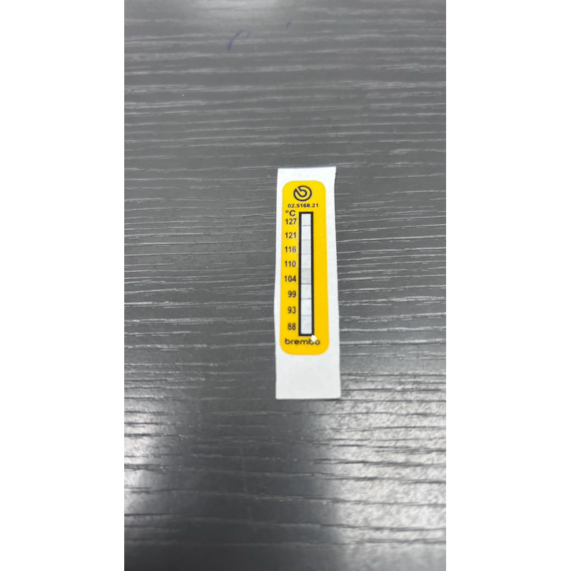DIY Honpo BREMBO Calipers Brake Temperature Sensing Sticker 88-127 ...