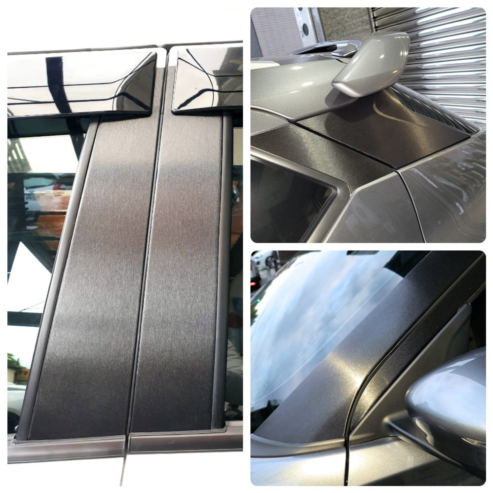 NISSAN KICKS 1/1.5 Generation [ABC Column Metal Hair Black Special ...