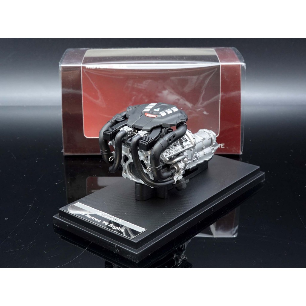 [MASH] Motorhelix 1/18 Alfa Romeo V6 Engine GTA Model | Shopee Malaysia