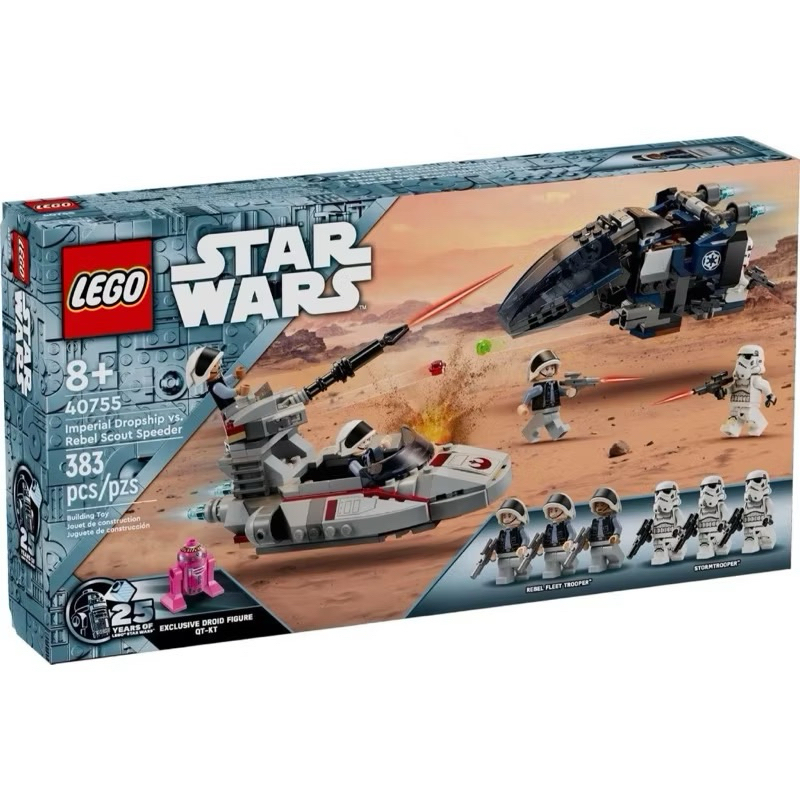 LEGO 40755 Star Wars Series Imperial Landing Ship vs. Resistance Army ...