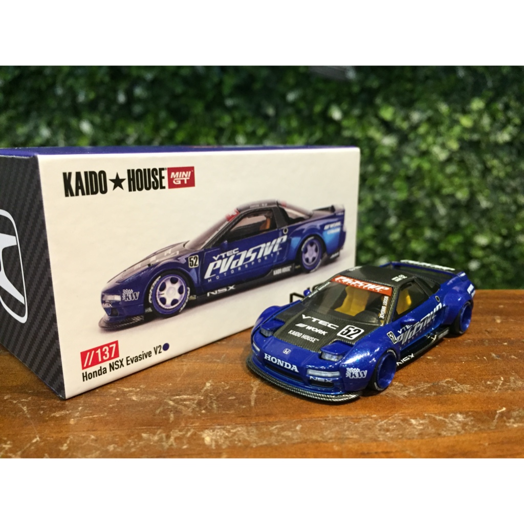 1/64 MiniGT Honda NSX Evasive V2 KHMG137 [MGM] | Shopee Malaysia