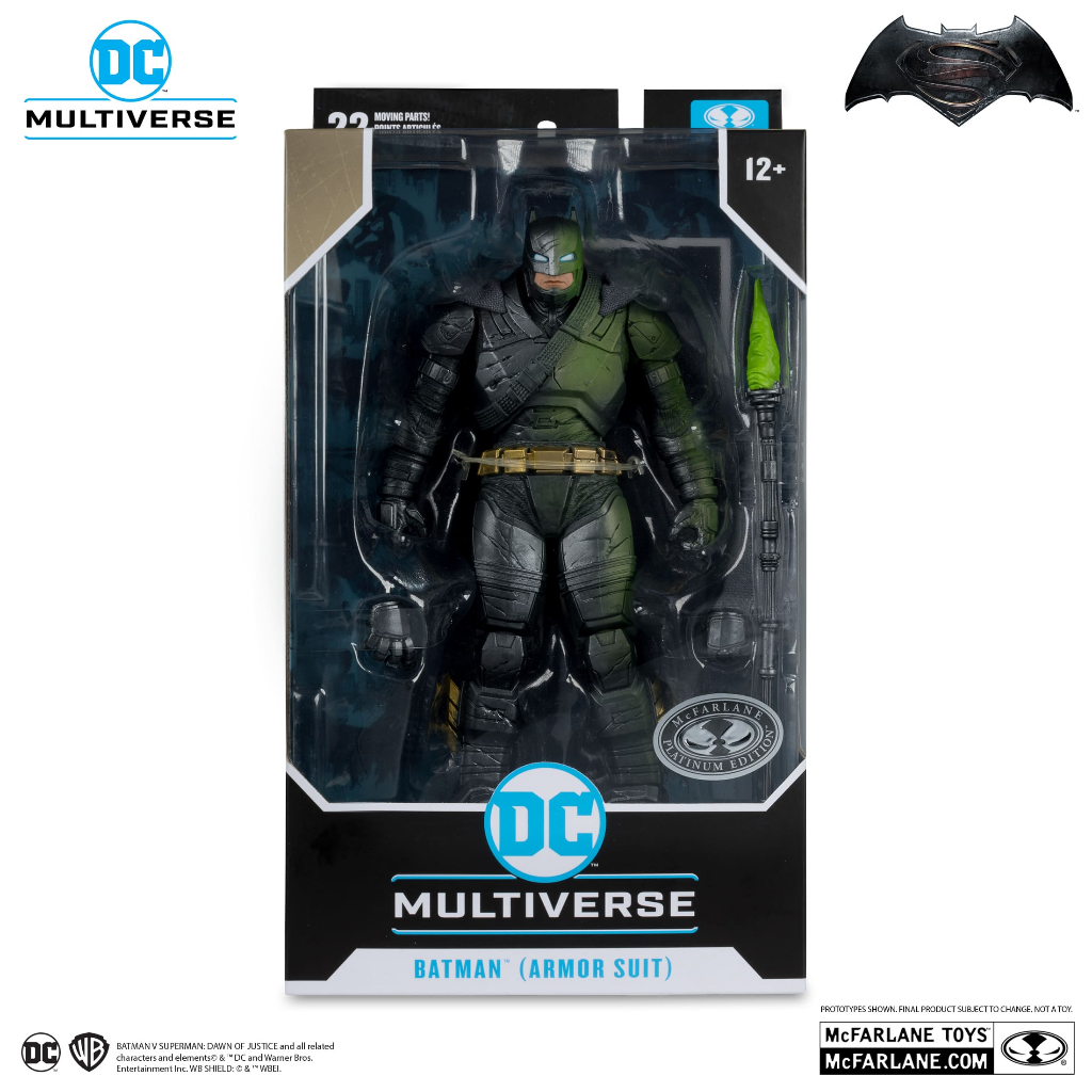 DC Mcfarlane Multiverse Reloaded BATMAN Buster Stone Dawn Of Justice ...