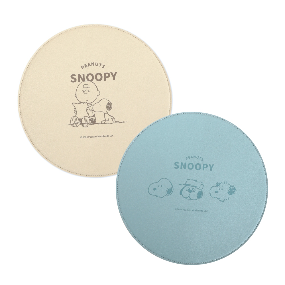 Peanuts Snoopy Leather Mouse Pad Norns Original Design Computer Desk ...