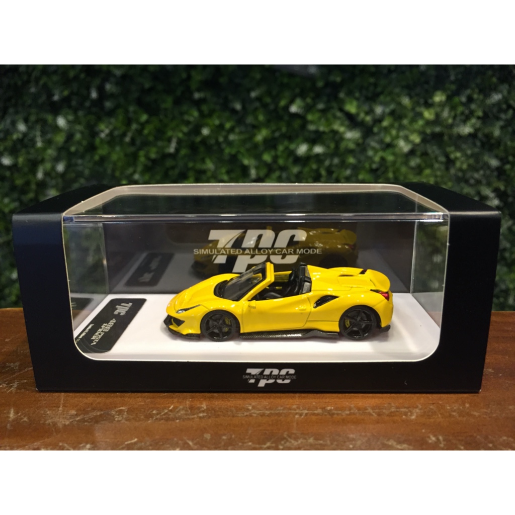 1/64 TPC Novitec Ferrari 488 Pista Spider Yellow [MGM] | Shopee Malaysia