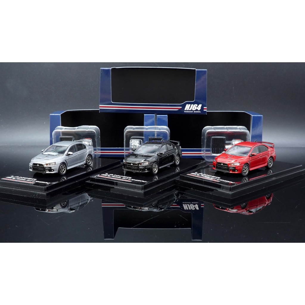 MASH Hobby Japan 1/64 MITSUBISHI LANCER EVO X Final Edition+Engine ...