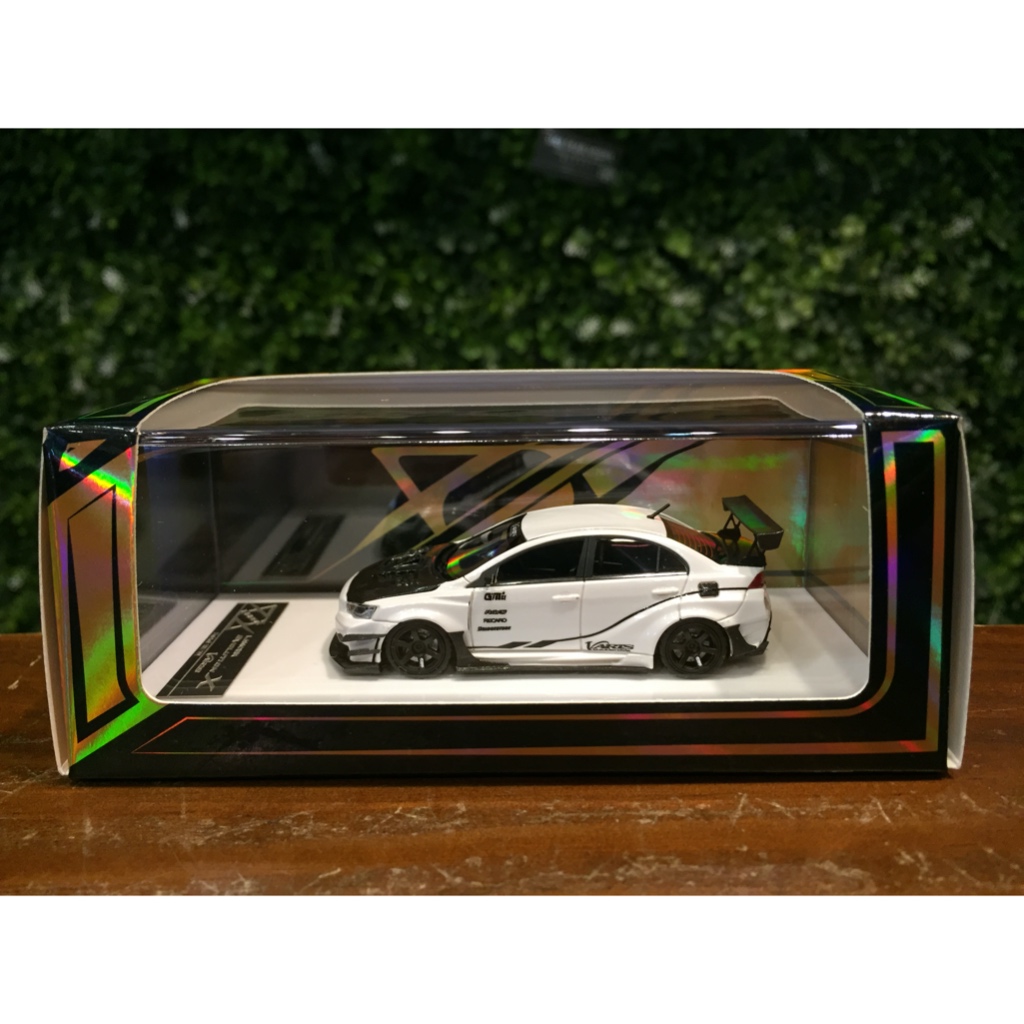 1/64 YM-Model Mitsubishi Lancer EVO X Varis White/BK [MGM] | Shopee ...