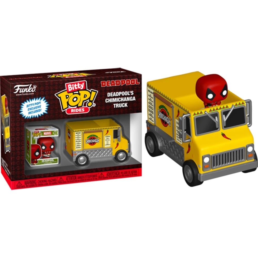 [Super Cute Marketing] FUNKO Bitty POP Ride 10 Marvel Deadpool And ...