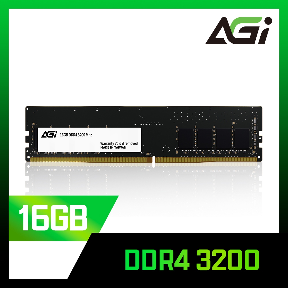 AGI DDR4 3200 16GB Desktop Memory CL22 | Shopee Malaysia