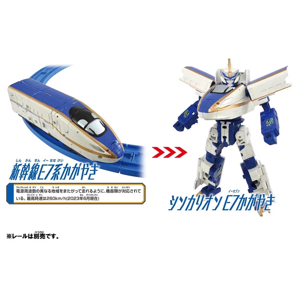 PLARAIL Shinkansen Transforming Robot Generation E7 TP90843 | Shopee ...