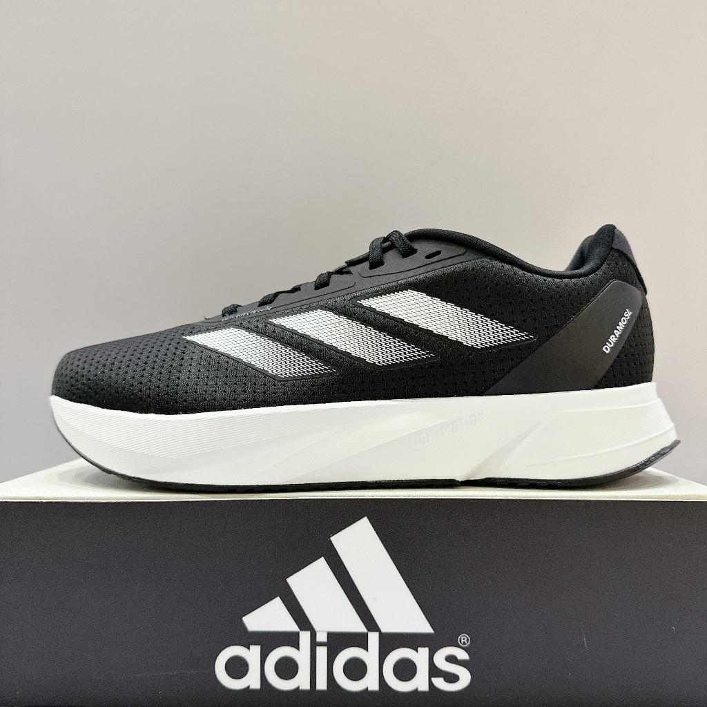 ADIDAS DURAMO SL M WIDE Men's Black/White Last Jogging Shoes Sports ...