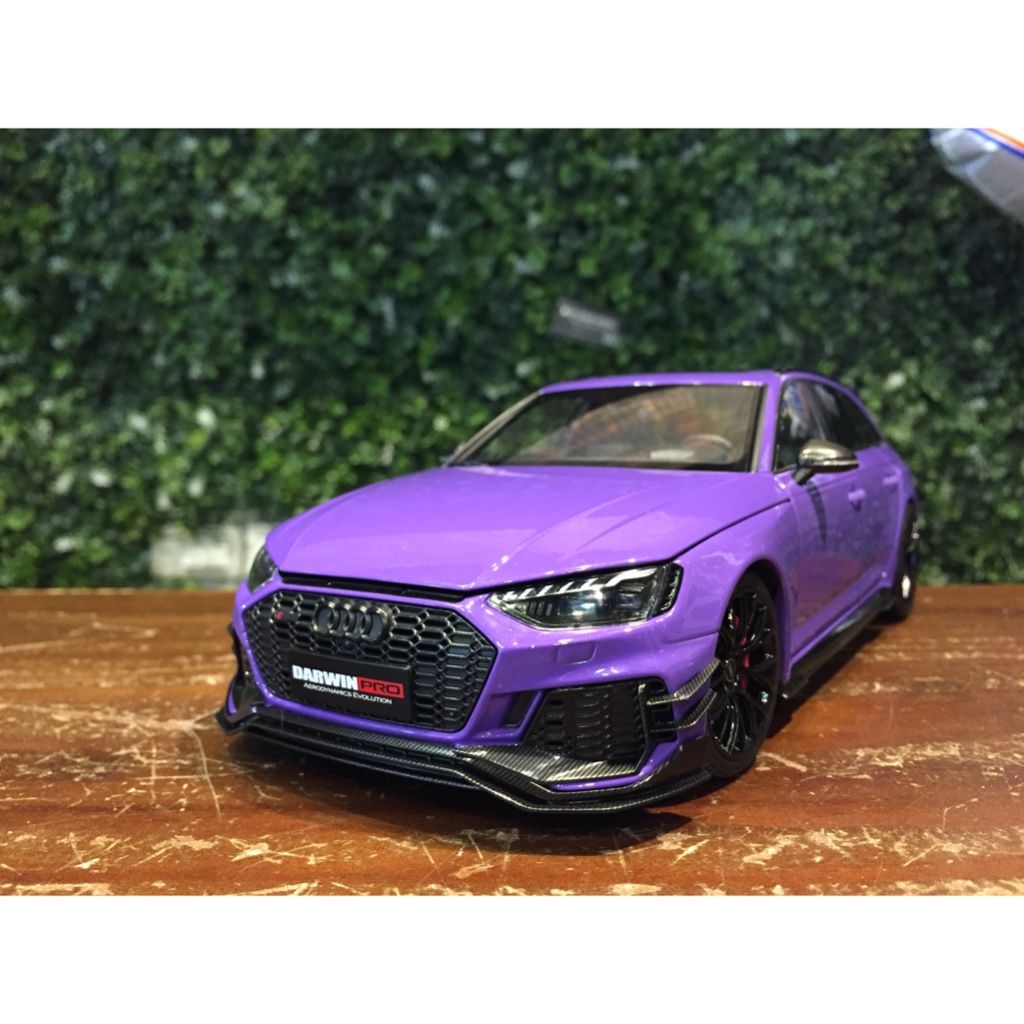 1/18 KiloWorks Audi RS4 Darwin PRO Purple KLW0002301[MGM] | Shopee Malaysia