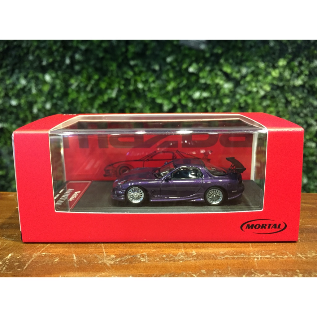 1/64 Mortal Veilside Fortune 7 Mazda RX-7 Purple [MGM] | Shopee Malaysia