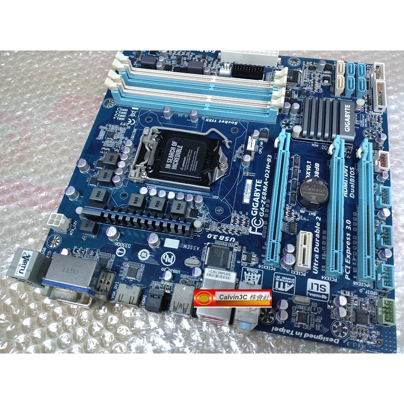 Gigabyte Technology GA-Z68MA-D2H-B3 1155 Pins Intel Z68 Chipset DDR3 ...