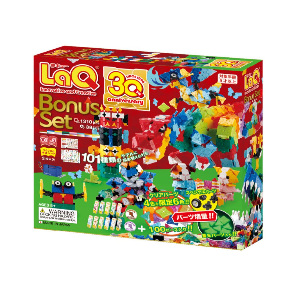 [LaQ] 2024 Hidden Version (1310pcs+38pcs) Made In Japan Three ...