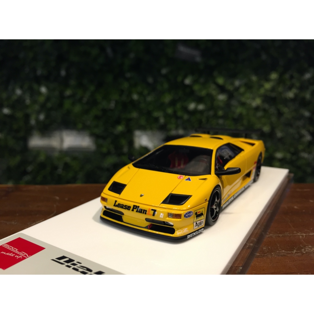 1/43 MakeUp Lamborghini Diablo SVR Racing 1996 EM785C [MGM] | Shopee ...