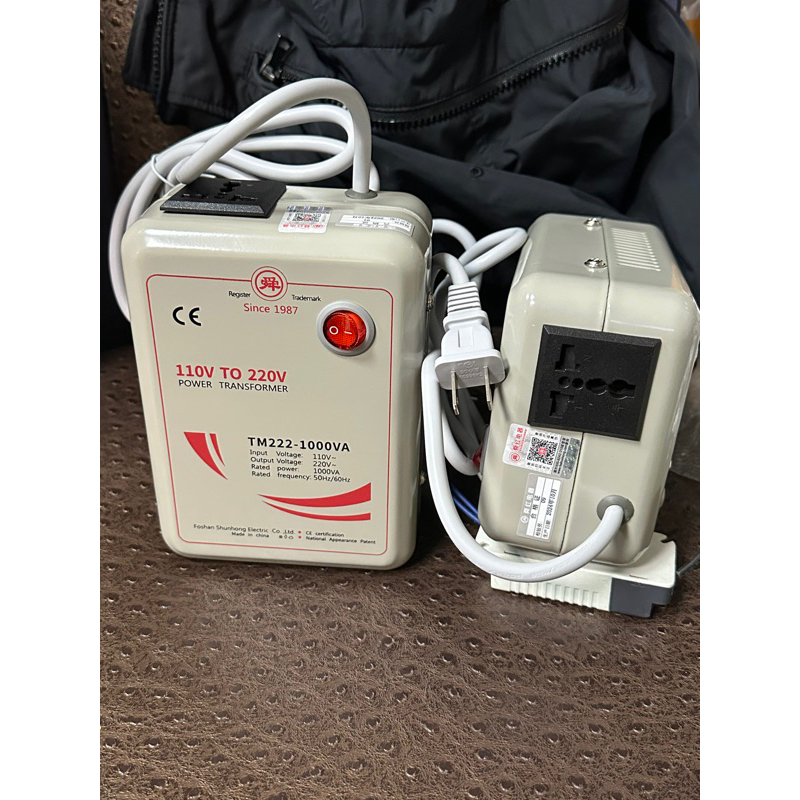 [Shipment From Hsinchu] 110 To 220 High Power Shunhong Card Transformer 1,000w/500W 110V 220V ...