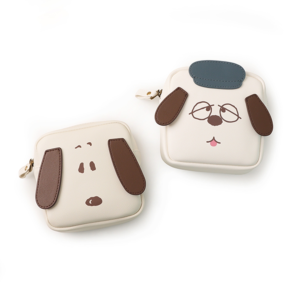 No Norns Small Square Bag Peanuts Snoopy-Storage Snoopy Storage Leather ...