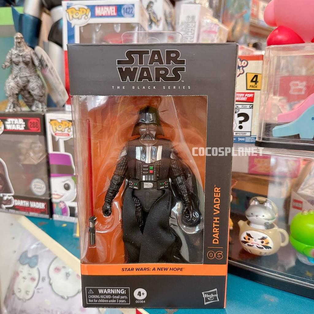 Hasbro Star Wars DARTH VADER (A New Hope) Black Label 6 Inch Character ...
