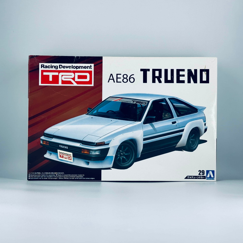 Roaring Toys Out Of Print AOSHIMA TRD AE86 TRUENO 1/24 TOYOTA Car ...
