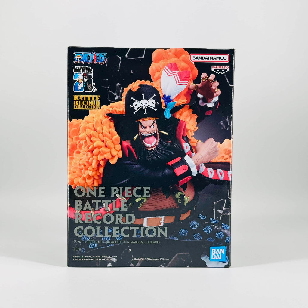 Roaring Toys One Piece Blackbeard Japanese Version Gold Certificate ...