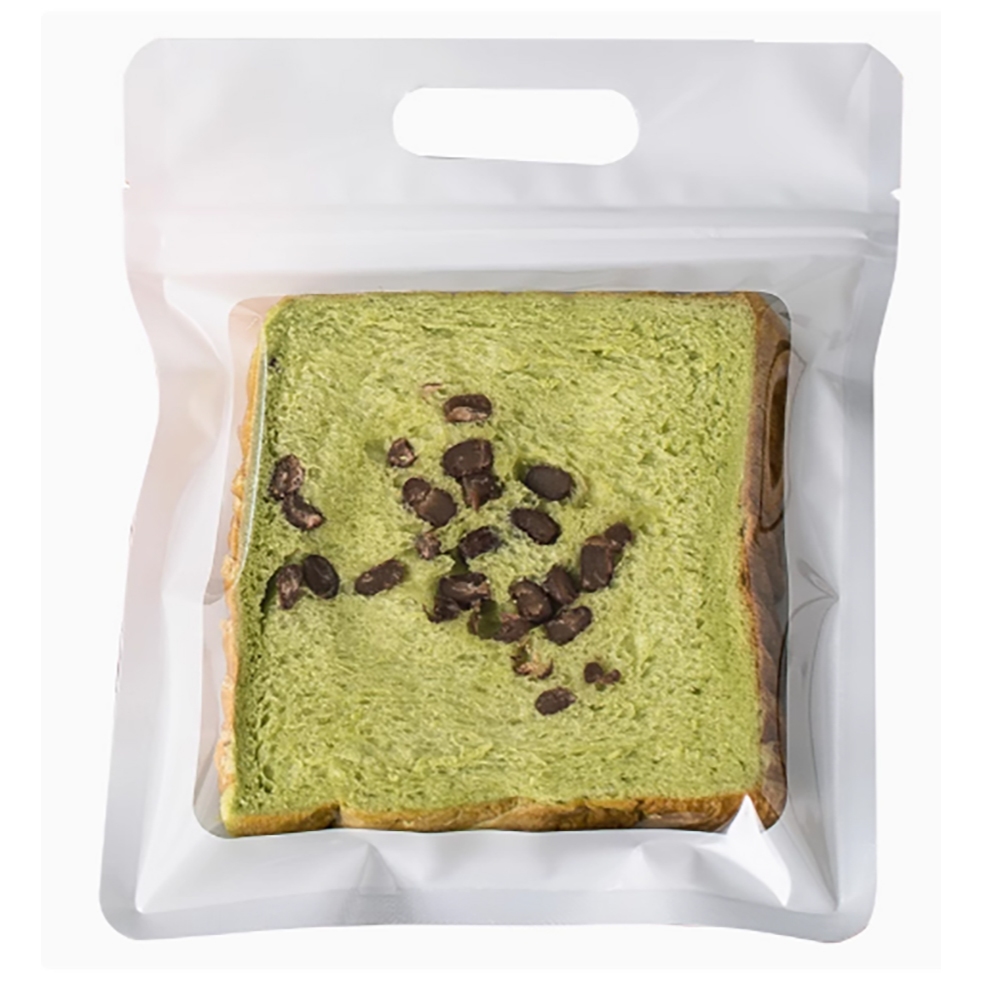 Tote Bag Packaging Zipper Gift Toast Bread Biscuit Window Disposable ...