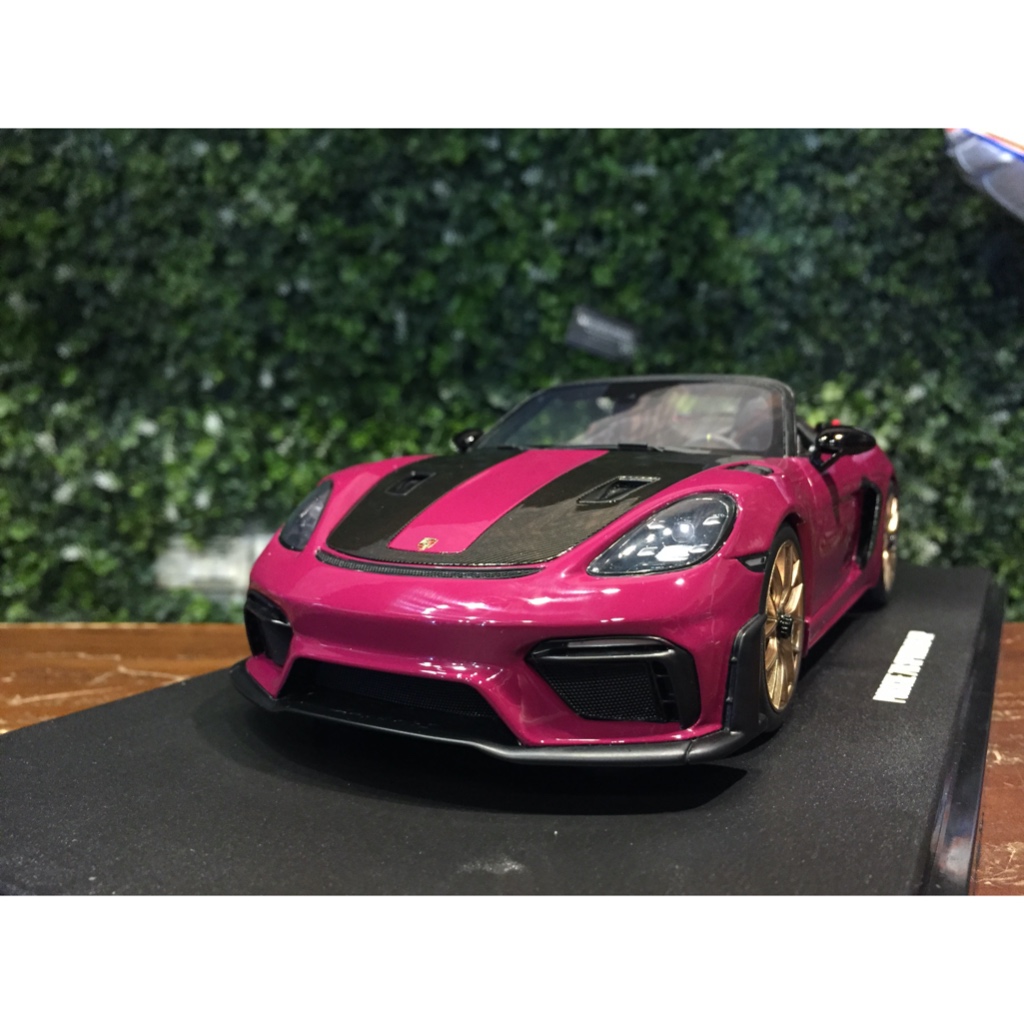 1/18 GT Spirit Porsche 718 Spyder RS Pink GT486 [MGM] | Shopee Malaysia