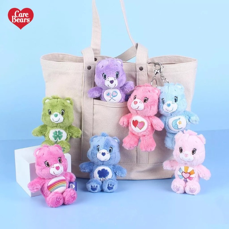 Care Bears Key Ring Pendant Plush Doll-Rainbow Bear Basic Fun | Shopee ...