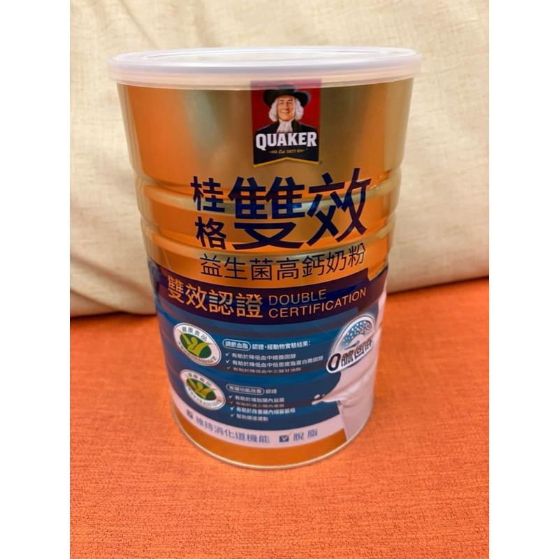 Quaker Double-Effect Probiotics High Calcium Skimmed Milk Powder One ...