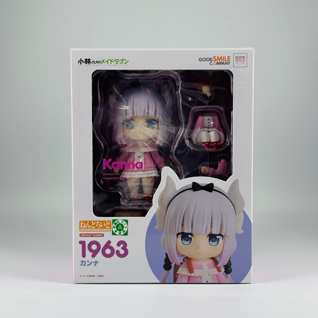 Roaring Toy Kobayashi's Dragon Maid Kona Japanese Version Nendoroid 1963 Q Movable Figure Kanna ...