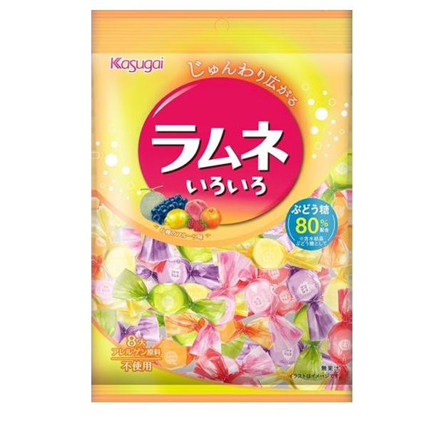 +Buy Japan+KASUGAI KASUGAI Comprehensive Fruit Flavor Candy 80g Hard Soda Colorful Imported ...