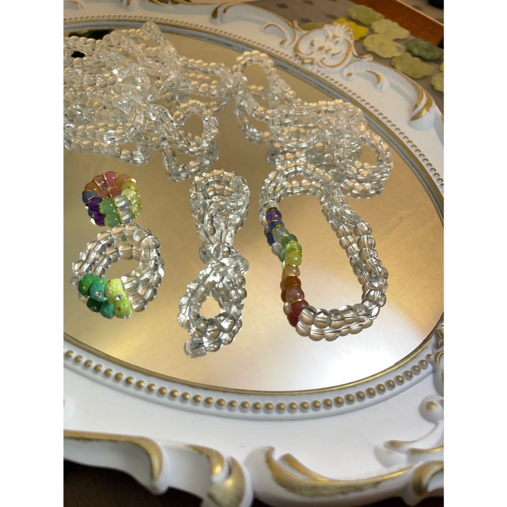 Eye Yuanfang Natural High-Quality White Crystal A Body Scrunchy ...