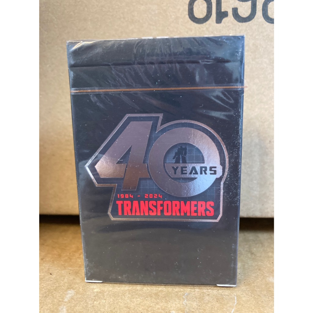 Transformers Hasbro 40th Anniversary Edition Playing Cards G1 Board ...