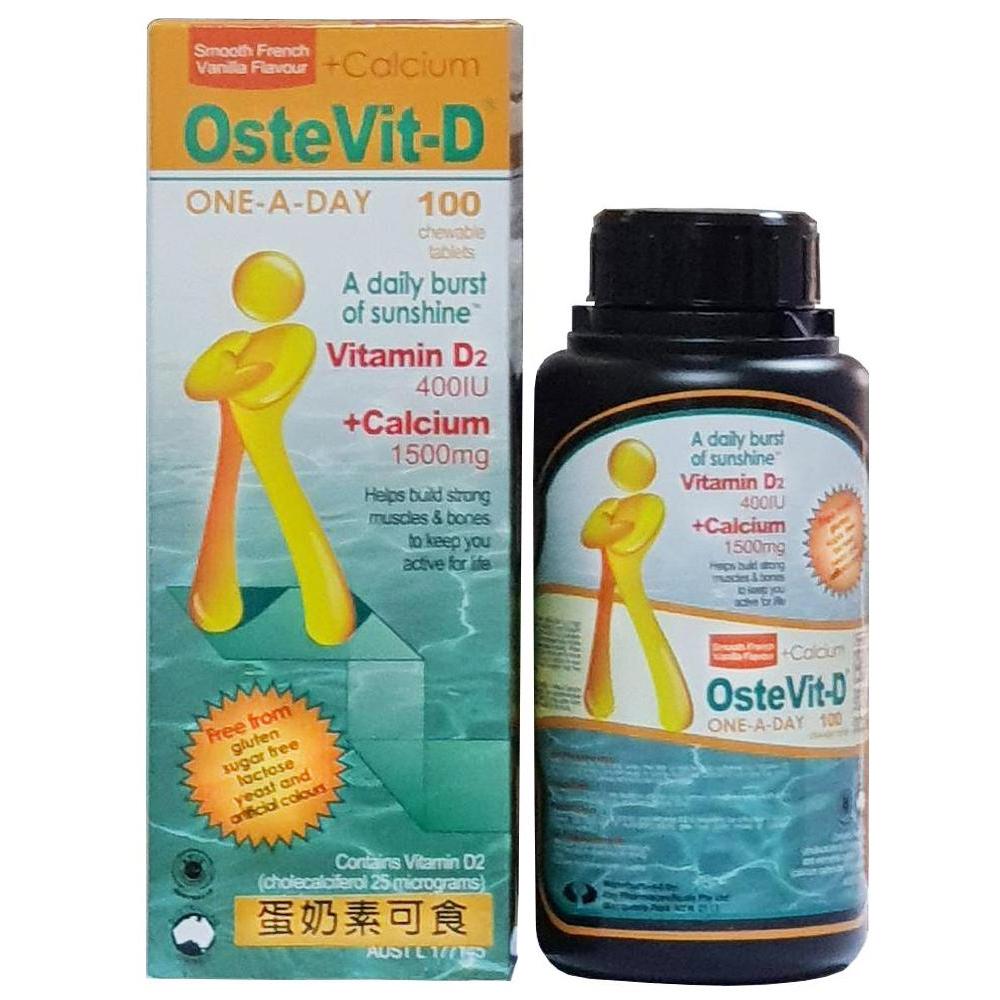 [Enjilai]~OsteVit-D Ionized Natural Chelated Whey Calcium Chewable ...