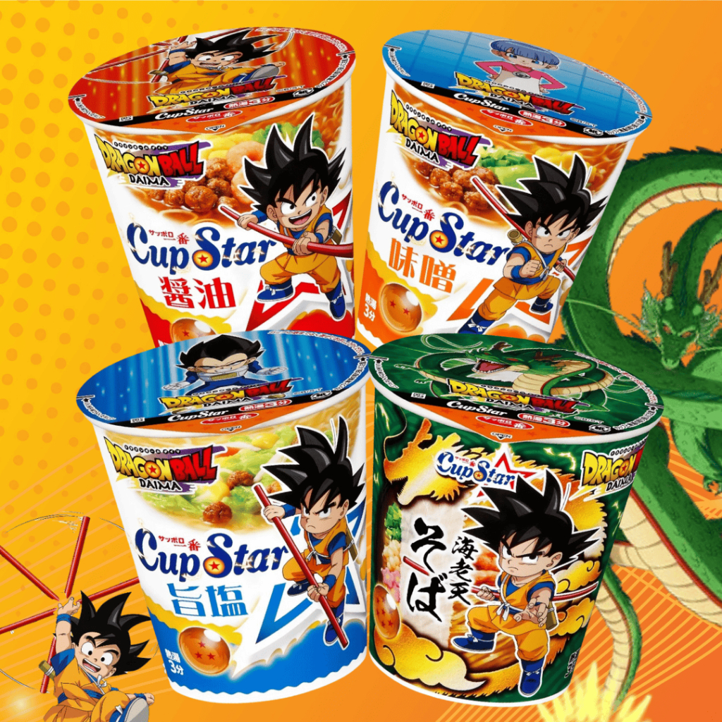 Sapporo Ichiban Cup Star Soy Sauce Ramen (Dragon Ball Co-Branded ...