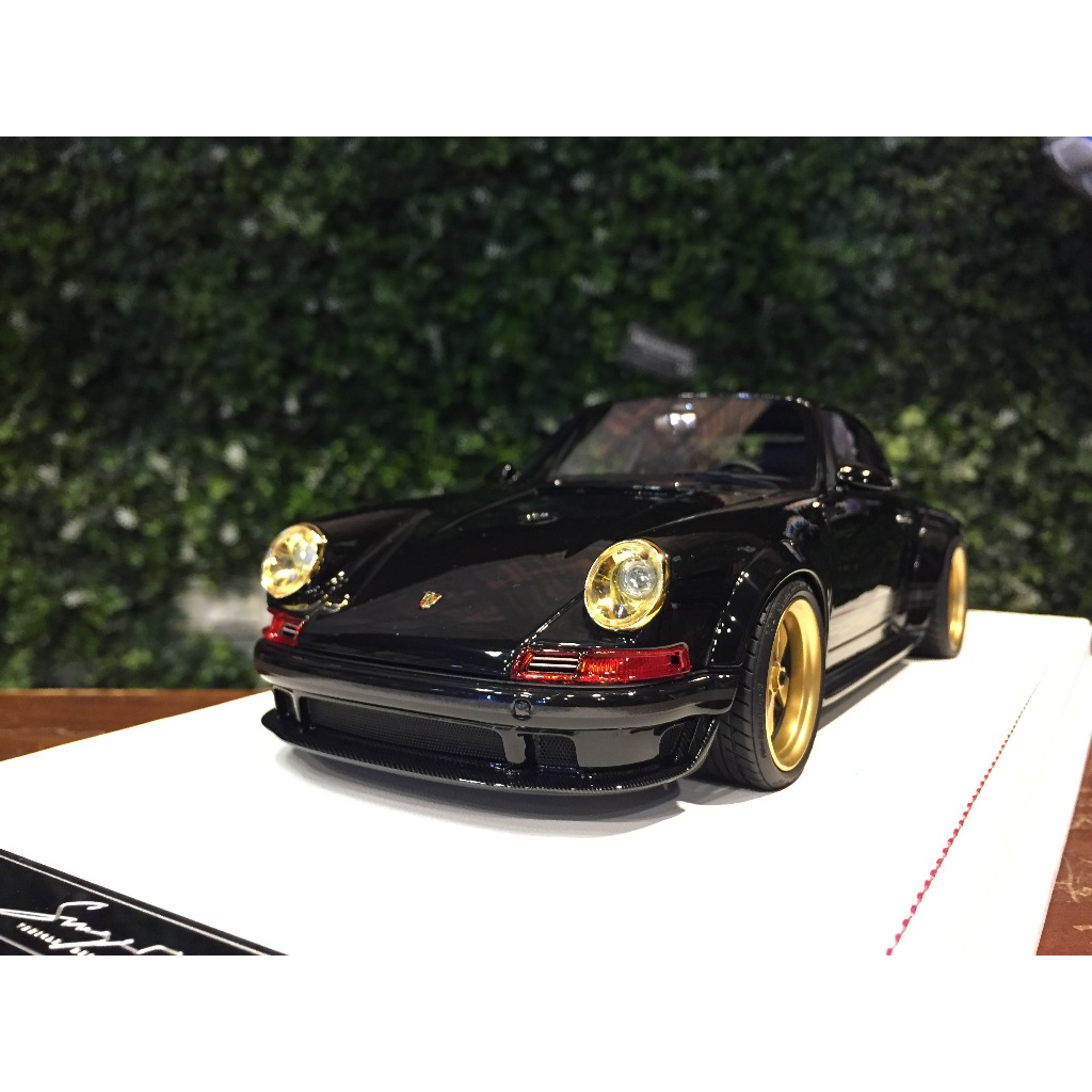 1/18 IVY Singer DLS Porsche 911 Black/Gold IM1835BGW [MGM] | Shopee ...
