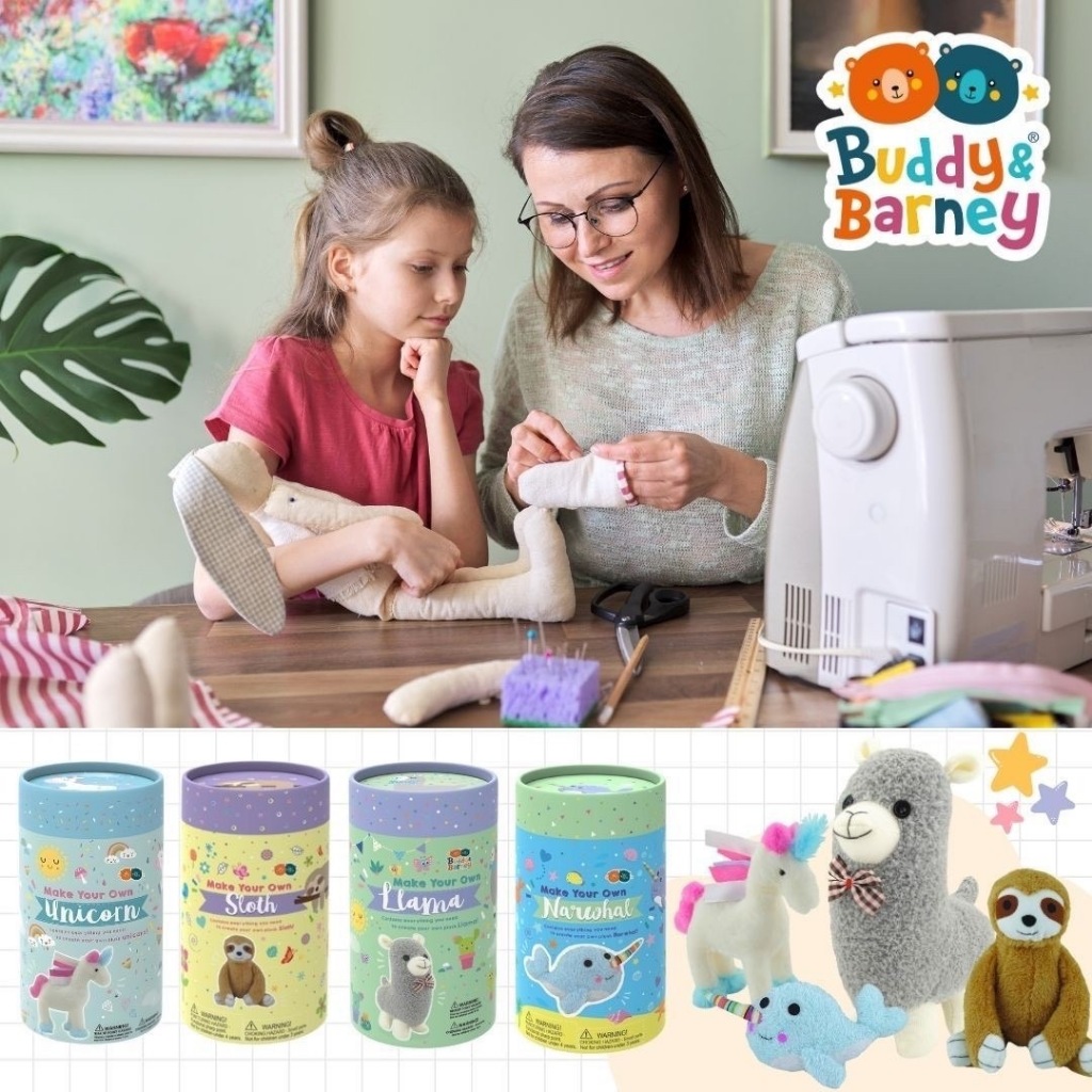 Buddy & Barney Make Your Own Doll DIY Kit | Shopee Malaysia