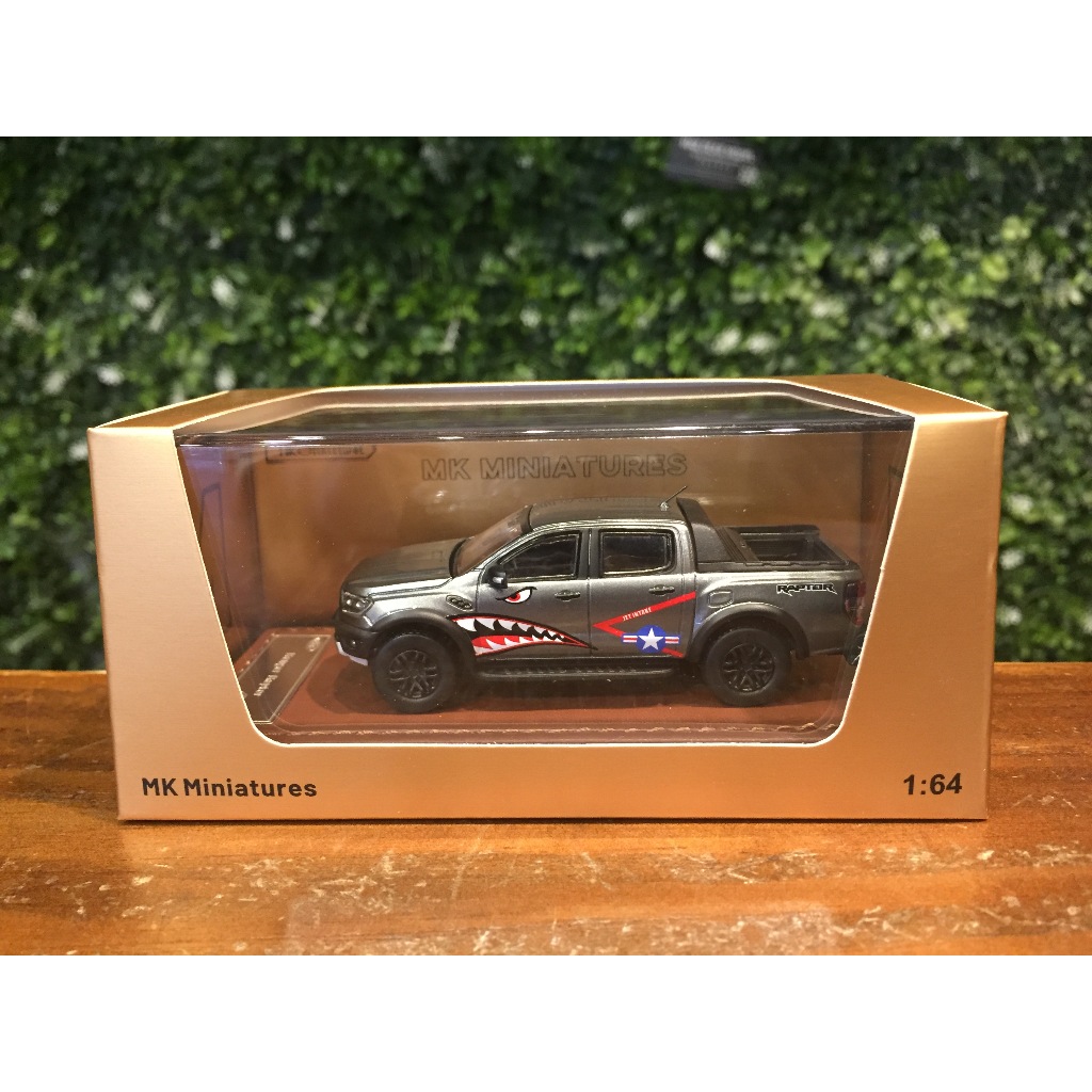 1/64 MK Ford Ranger Raptor Grey Shark [MGM] | Shopee Malaysia