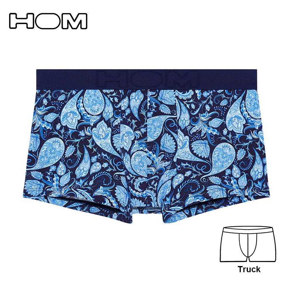 [HOM] French Brand Trunk Men's Boxer Briefs Fashion Printed Underwear ...