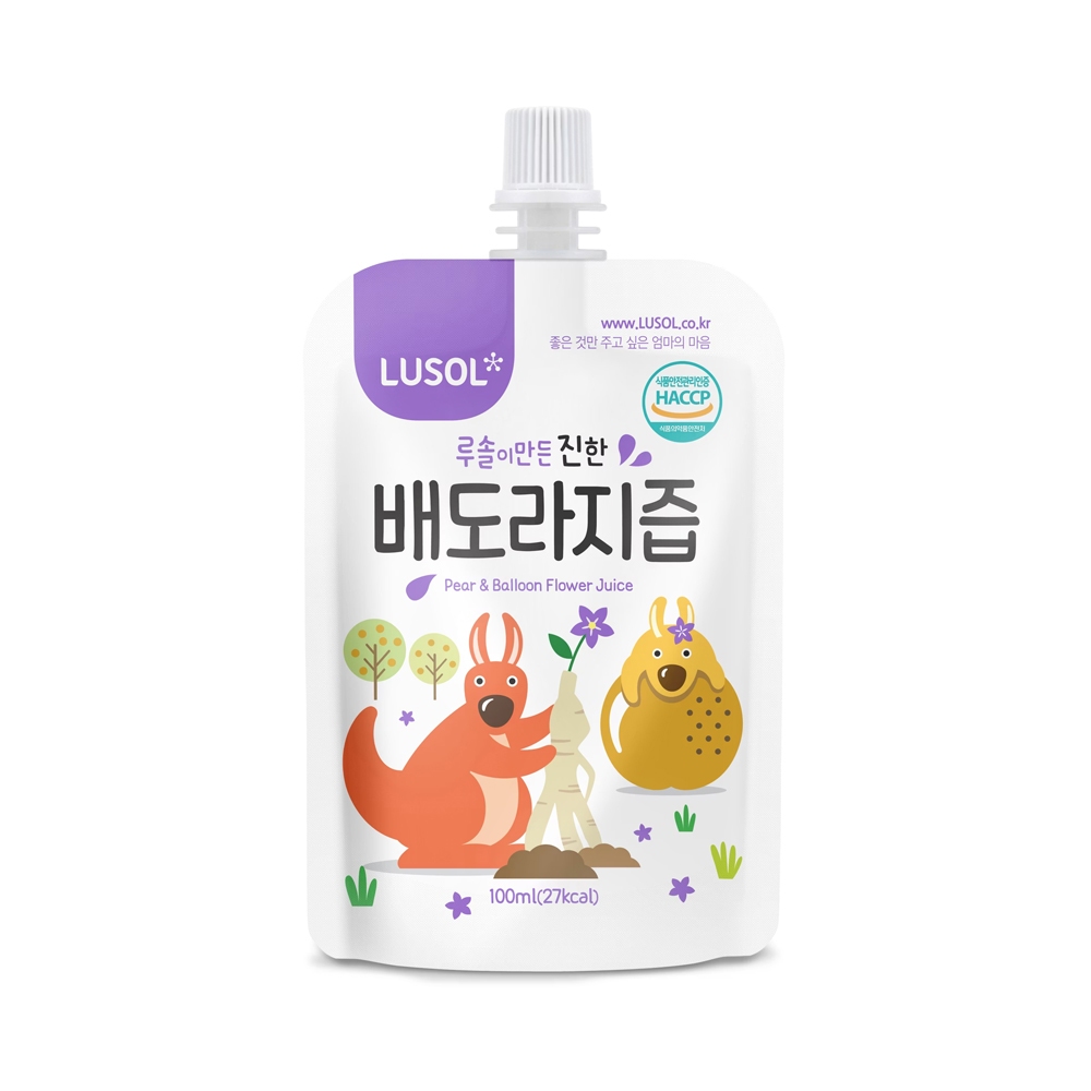 [Korea Lusol] Infant Sydney Bellflower Juice Suitable For Monthly Age ...