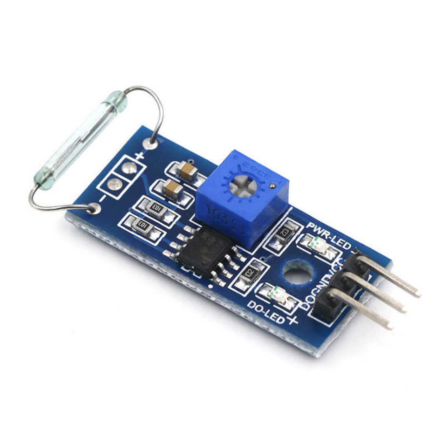 Mini Reed Sensor Module Dry Pipe Switch Magnetic Control Arduino ...