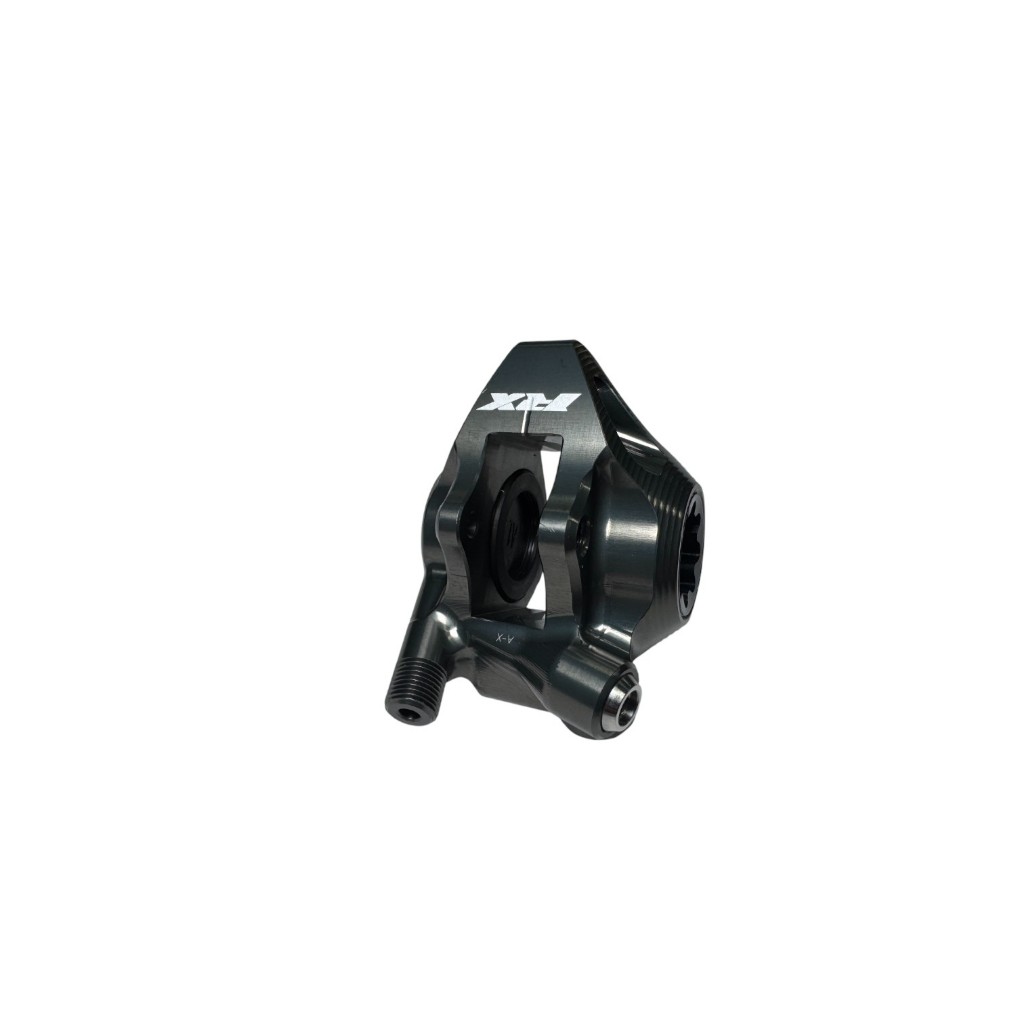 HOPE RX2 FLAT MOUNT Smoke Gray Two-Piston Hydraulic Disc Brake Calipers ...