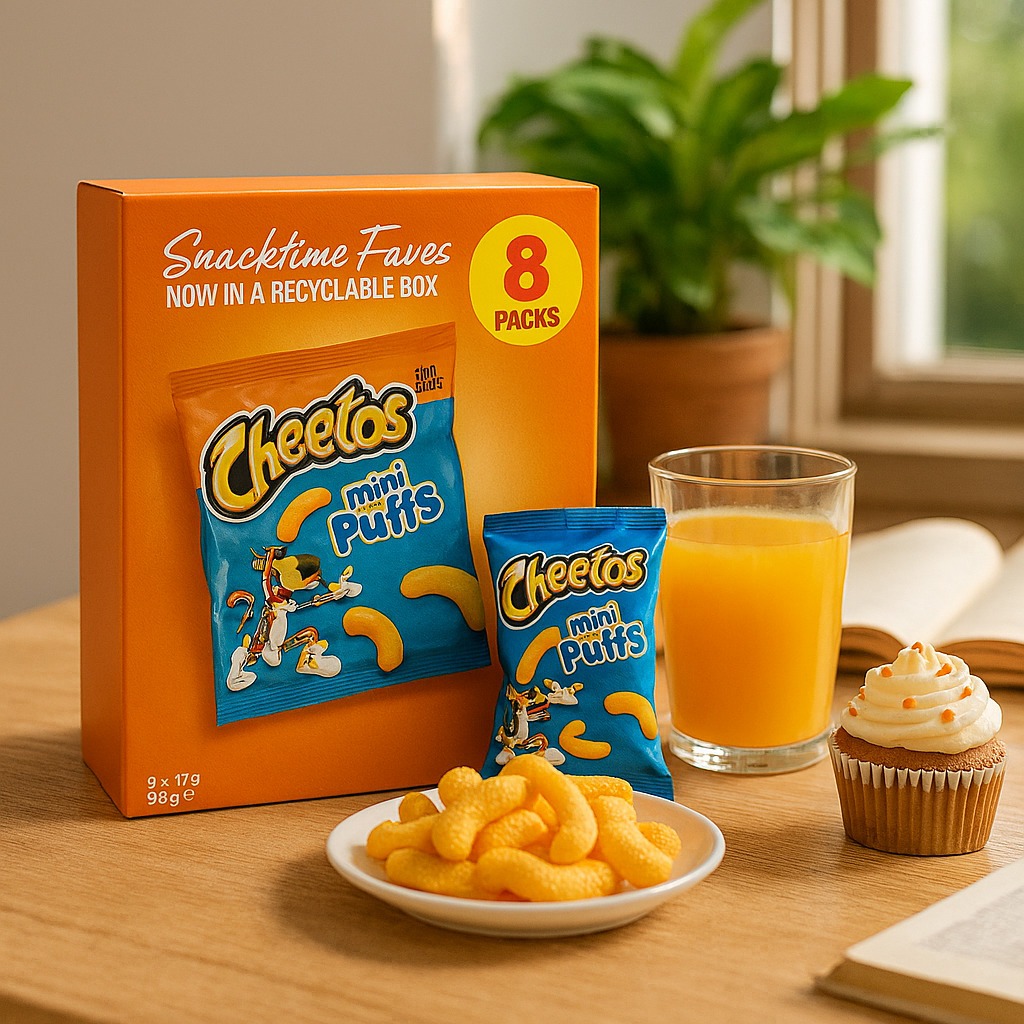 Cheetos Mini Puff Strips 8pcs (Box) | Shopee Malaysia