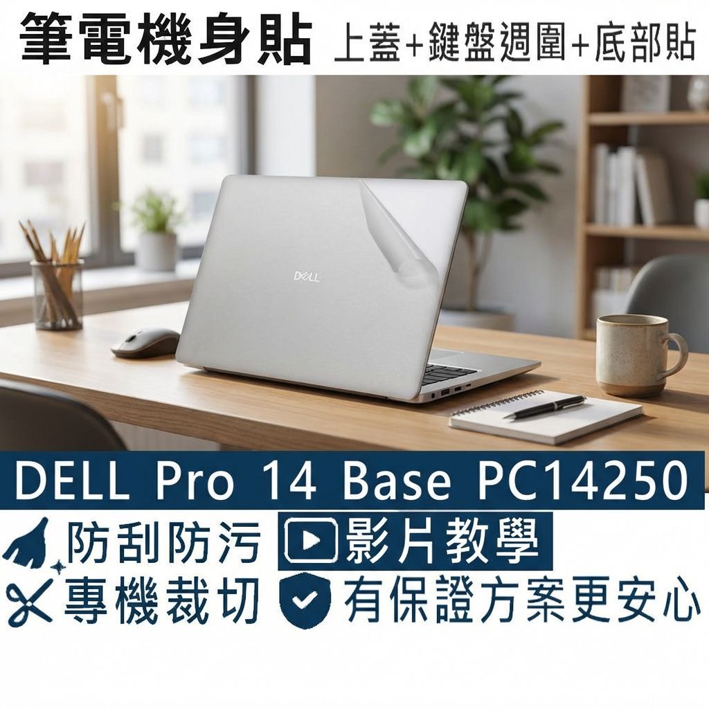 [Ezstick] DELL Pro 14 Base PC14250 Laptop Body Sticker|Matte Texture ...