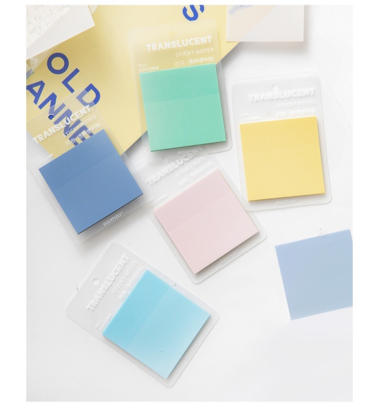 Slightly Transparent Waterproof Sticky Notes Movie Series Creative ...