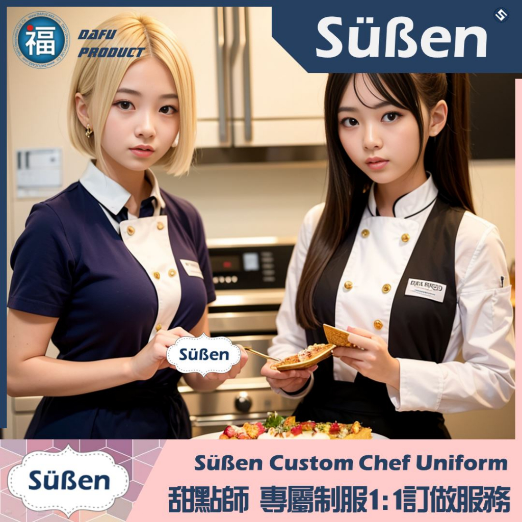 Serial S Ü En Pastry Chef Uniform 1: 1 Customized Service Series A Made ...