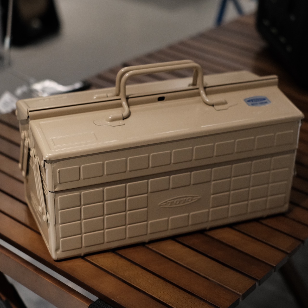 TOYO Japanese Two-Stage Toolbox Double-Layer [Camping Station] Design ...