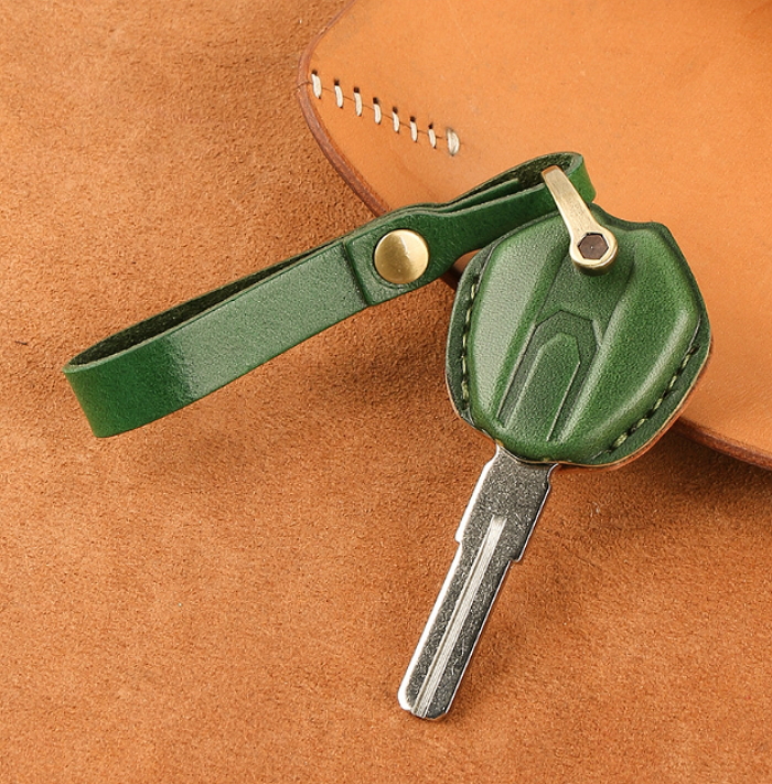 Suitable For Ducati Genuine Leather Key Cover 1199 Handmade First Layer ...