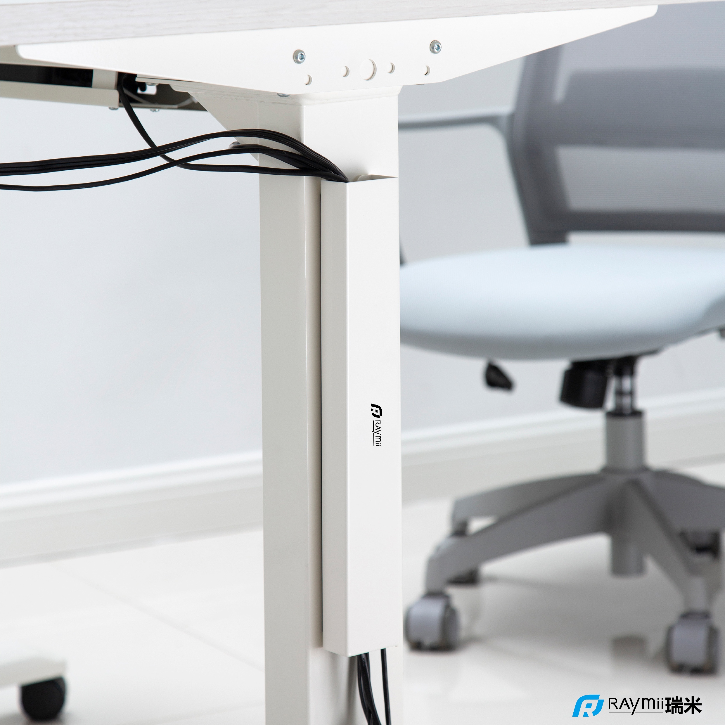 Raymii LAA1 Magnetic Lifting Desk Wire Management Slot Extension Cord ...