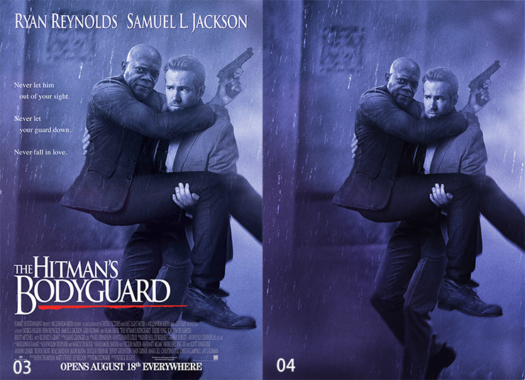 Made In Japan Canvas Movie Poster The Hitman Bodyguard The Painting ...