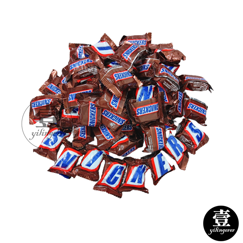 SNICKERS Mini Peanut Chocolate Single Pack Costco Afternoon Tea Snacks ...